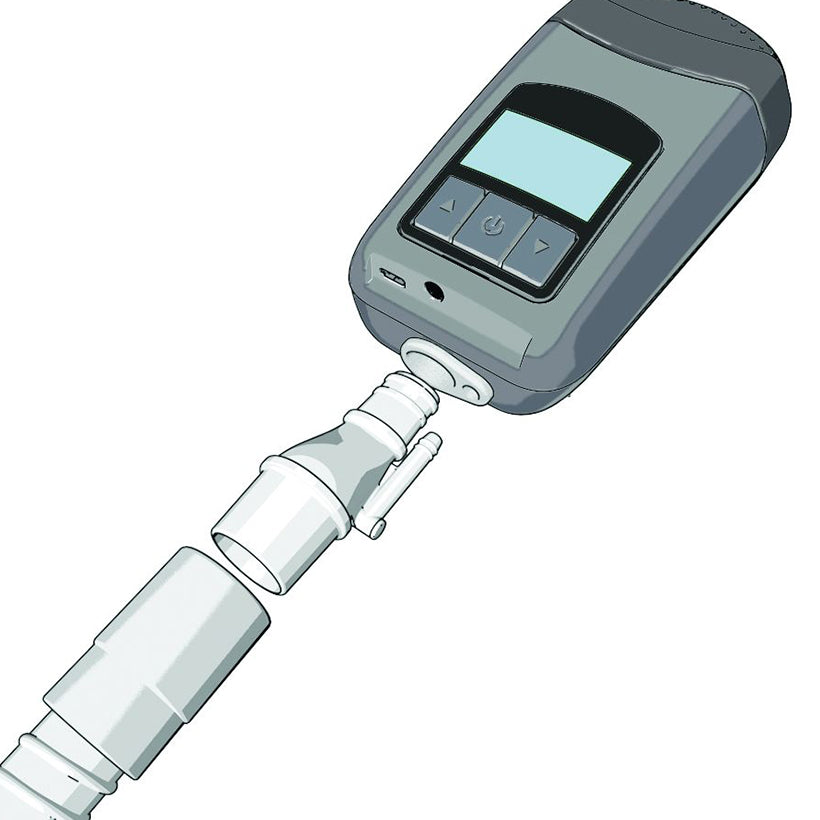 BREAS Z1 Auto CPAP tragbares Reise CPAP Gerät | Komplettset